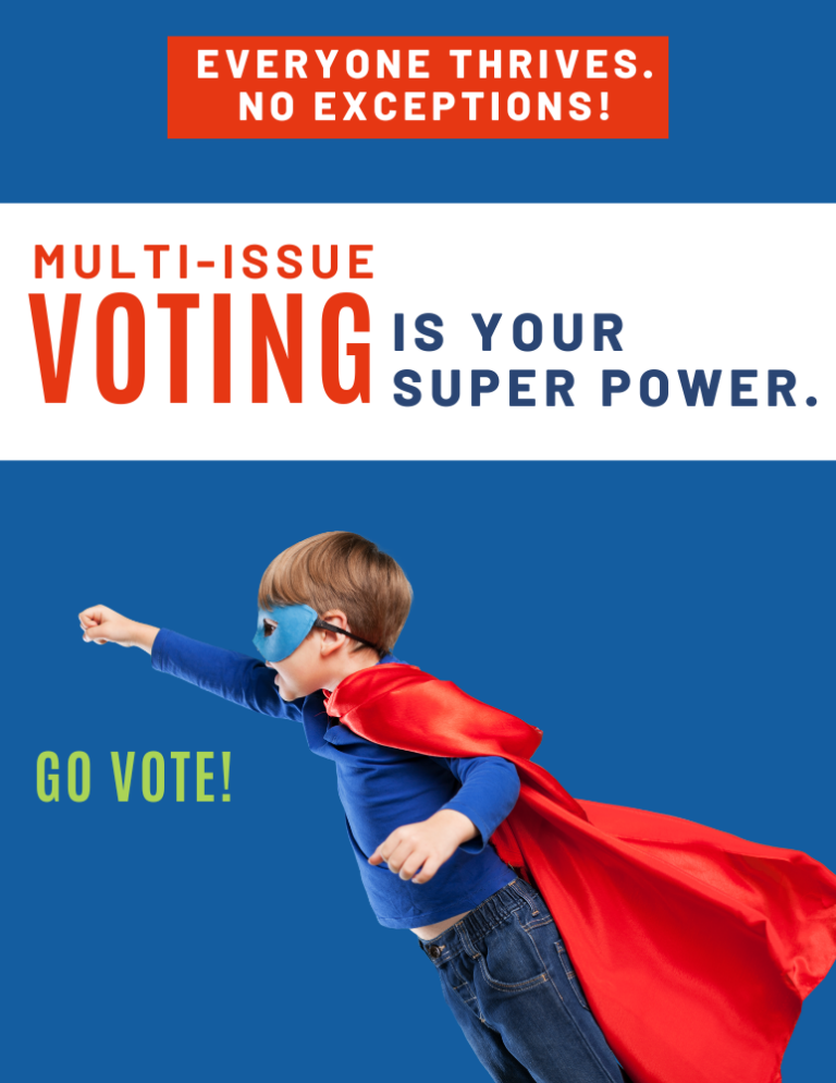 Be a Multi-Issue Voter - Network Advocates
