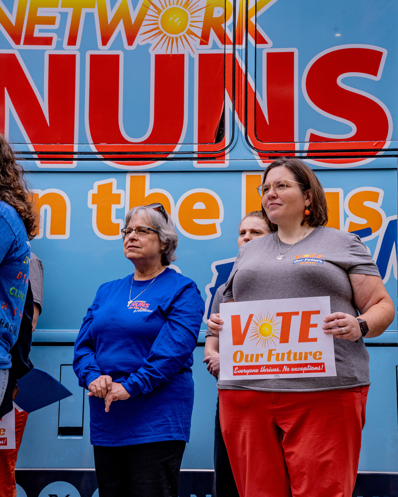 Nuns on the Bus & Friends Tour Launches with Call to Vote - Network ...